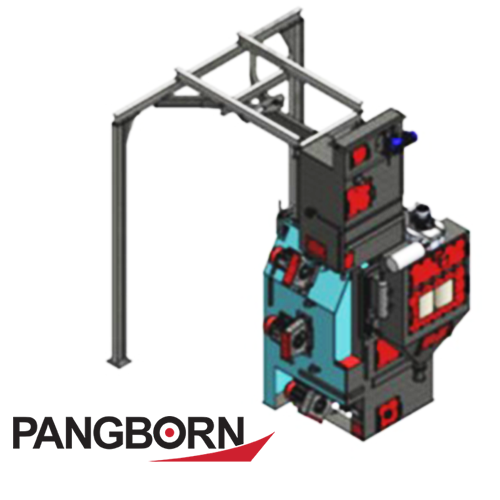 Pangborn: Hook Type Blast Cleaning Machine | Model 3D 1500/2000 IHT