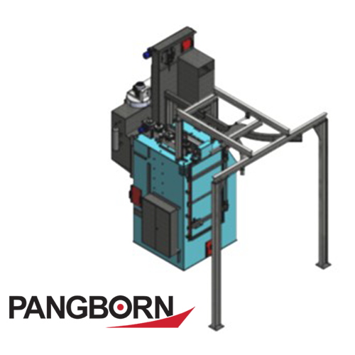 Pangborn: Hook Type Blast Cleaning Machine | Model 3D 1500/2000 IHT